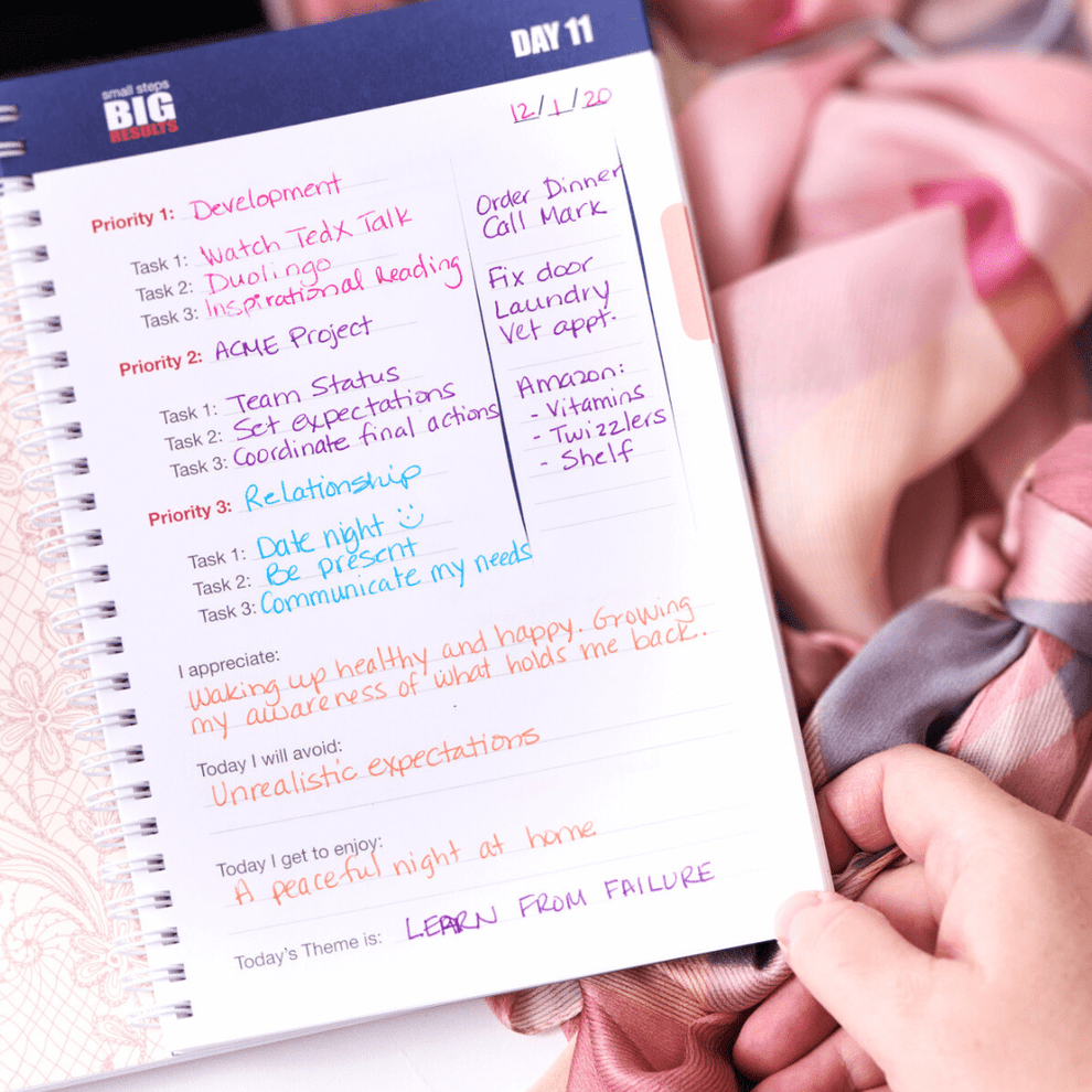 Define My Day™ Planner & Journal - 3-Pack – Define My Day™ Planner ...
